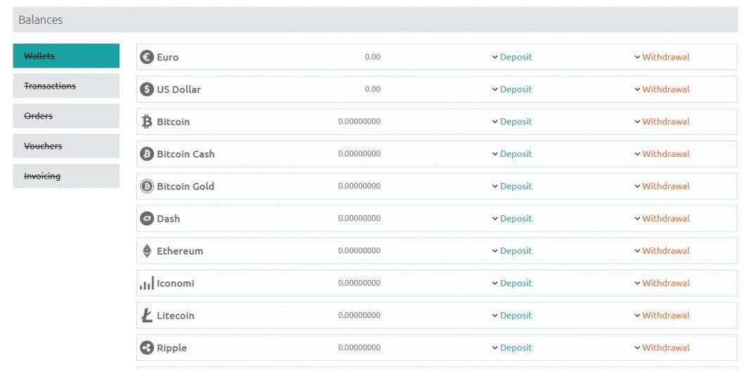 Обзор биржи Bitsane